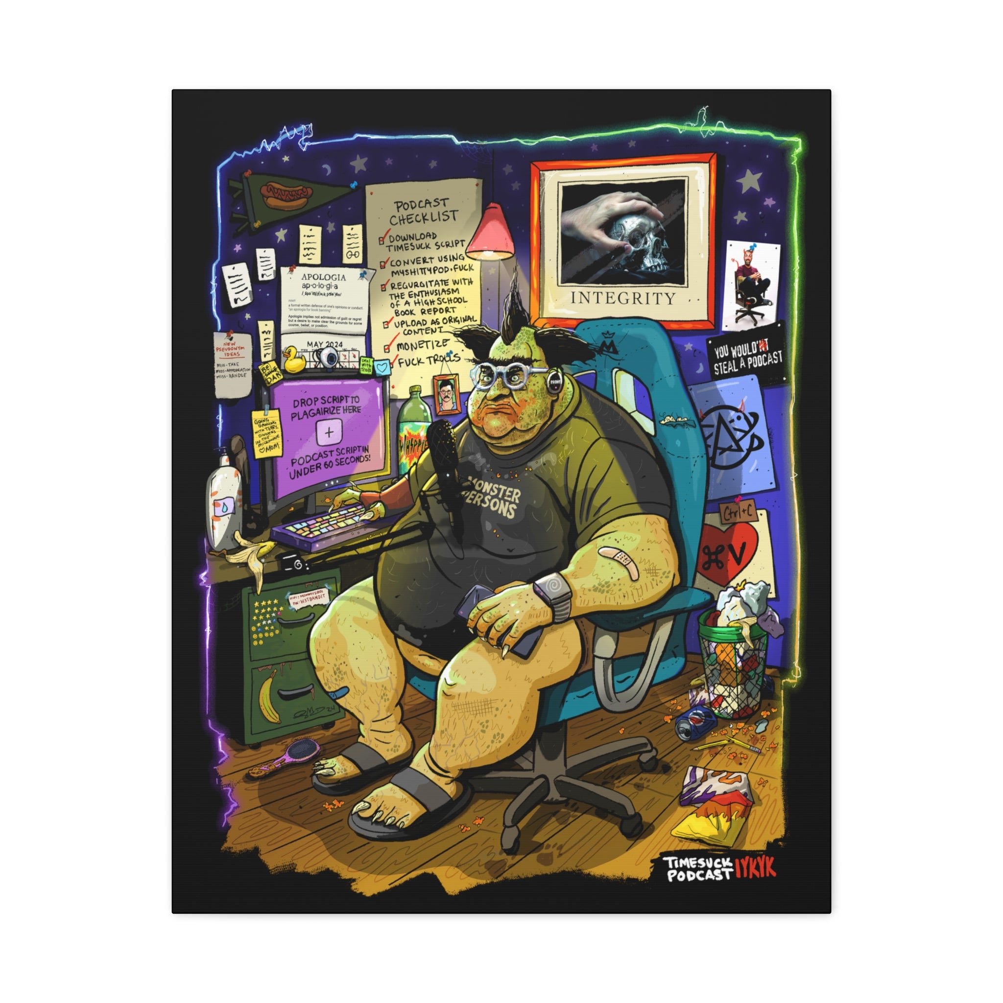 Scared to Death Polo Shirt – Bad Magic Productions