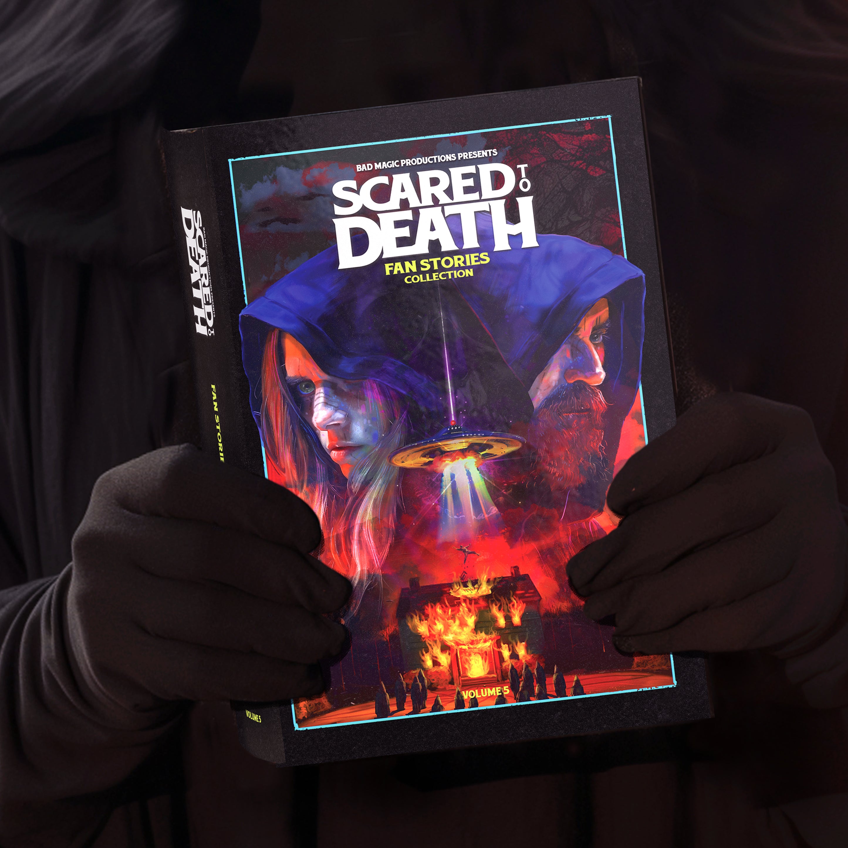 Scared to Death Polo Shirt – Bad Magic Productions