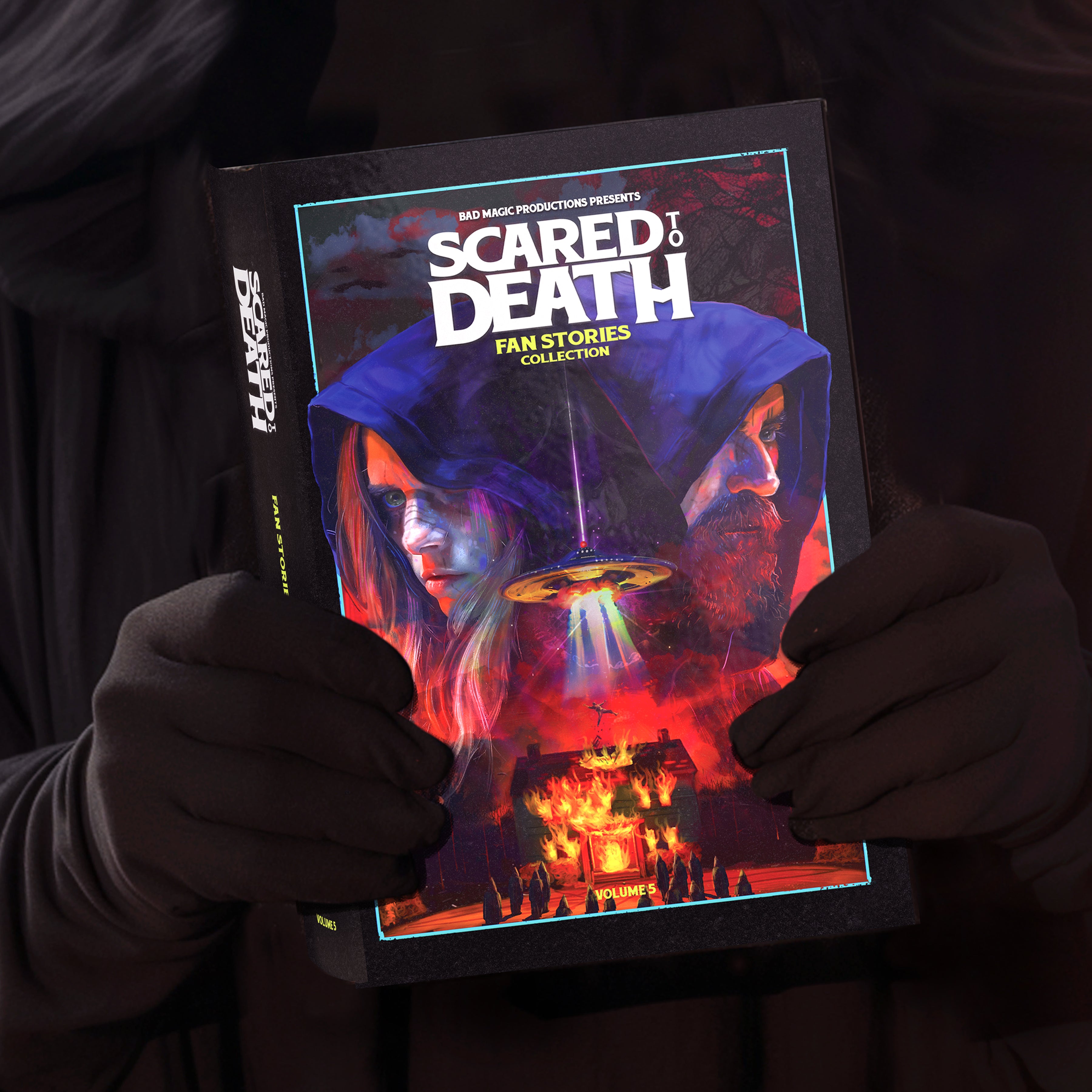 Scared to Death Polo Shirt – Bad Magic Productions