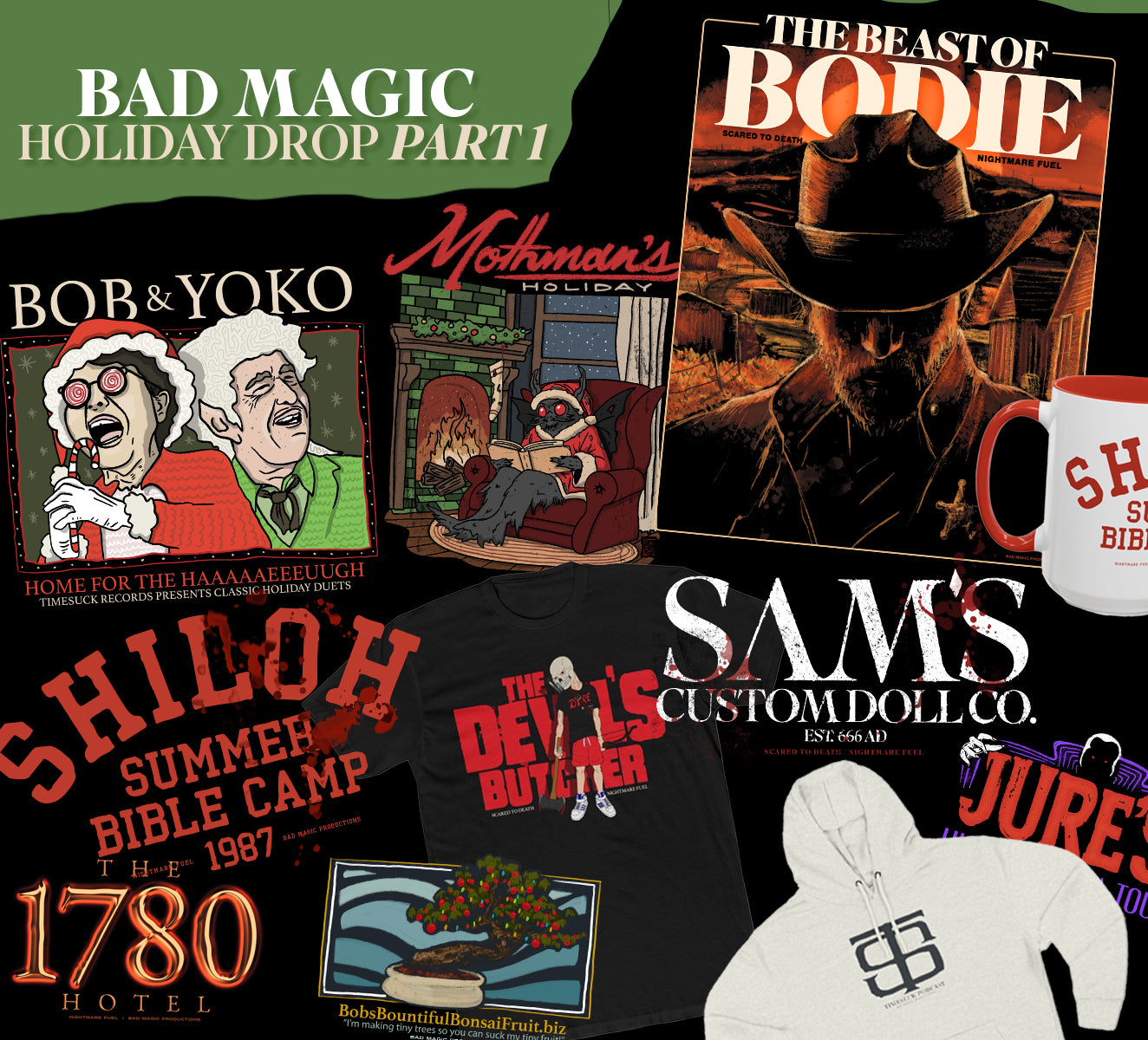 Timesuck Podcast Merchandise – Bad Magic Productions