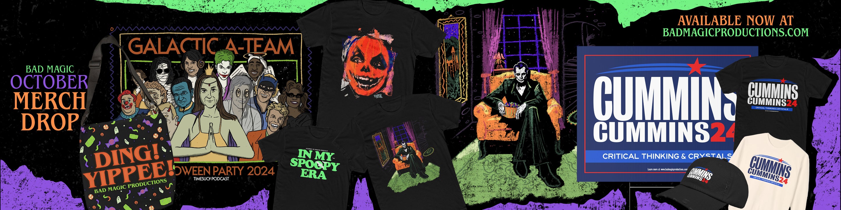 Timesuck Podcast Merchandise – Bad Magic Productions
