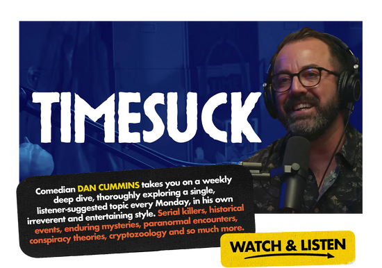 Timesuck Podcast Merchandise – Bad Magic Productions